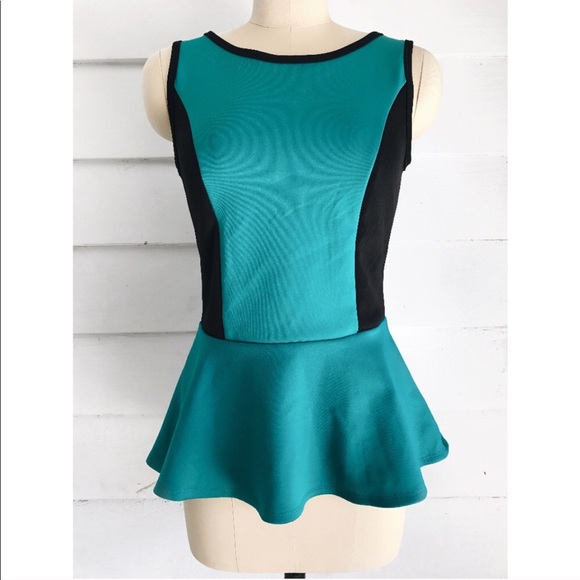 Bisou Bisou | Tops | Nwt Bisou Bisou Peplum Top Business Office Attire ...